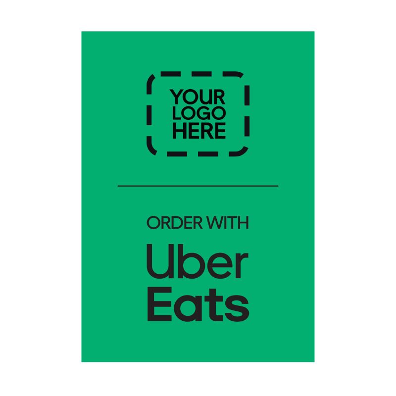 Customisable A5 Flyer – Uber Eats Merch Store UK