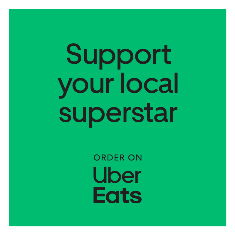Door Signage – Uber Eats Merch Store UK